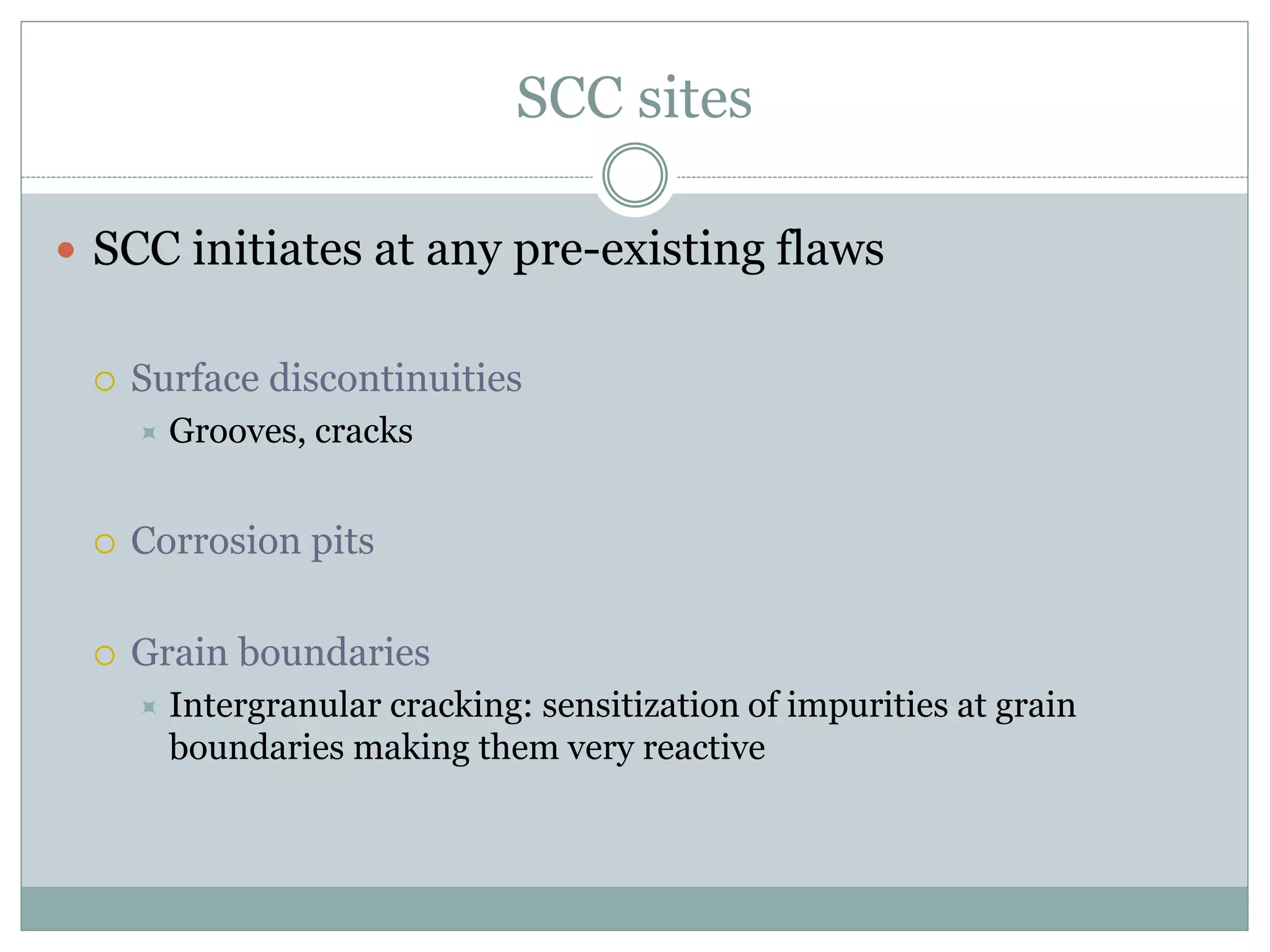 Stress corrosion cracking | PPTX