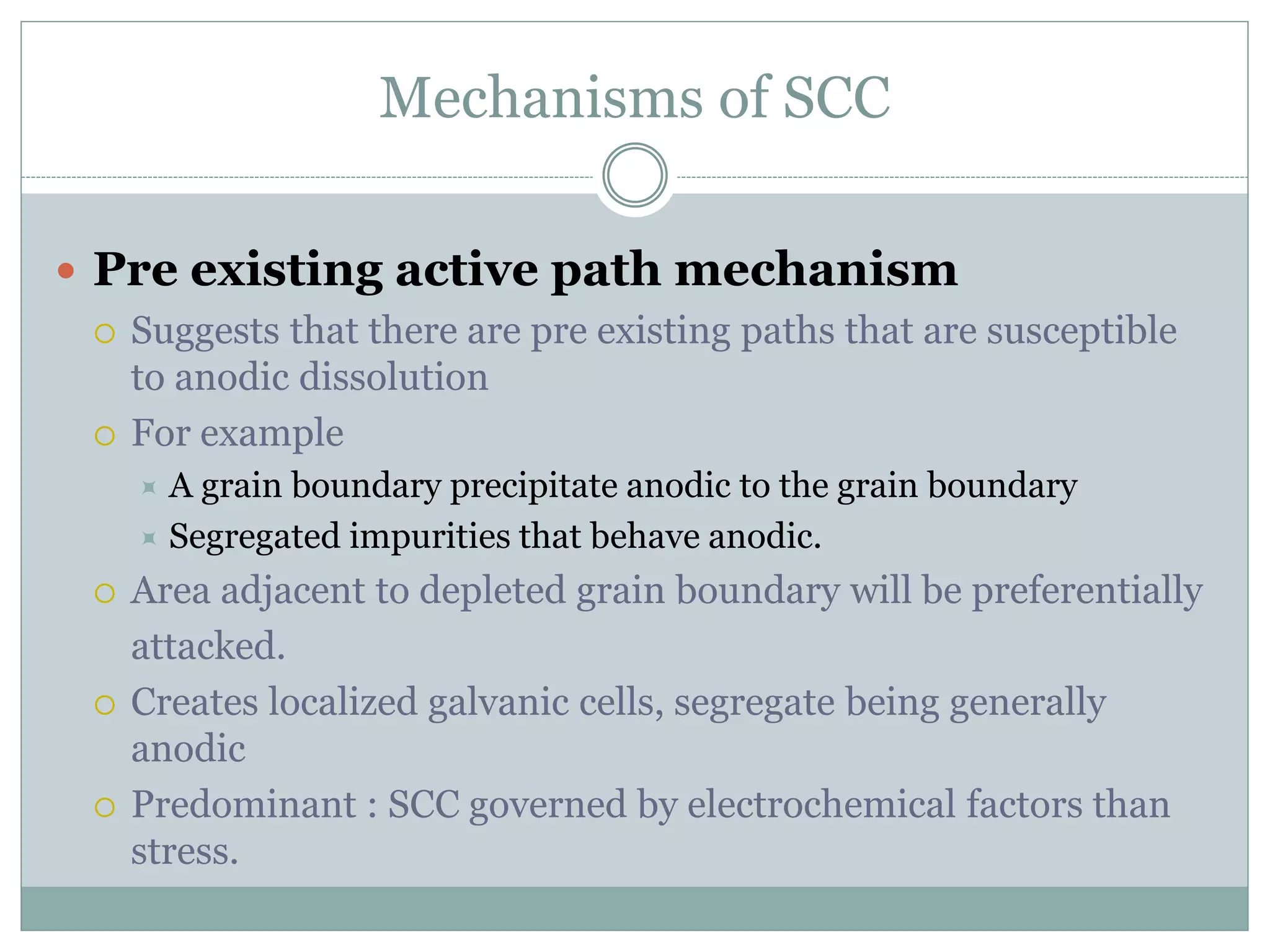 Stress corrosion cracking | PPTX