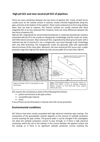 Stress corrosion cracking of pipeline steels | DOCX