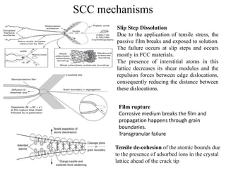 Stress crack phenomena in austenitic grade stainless steel | PPTX