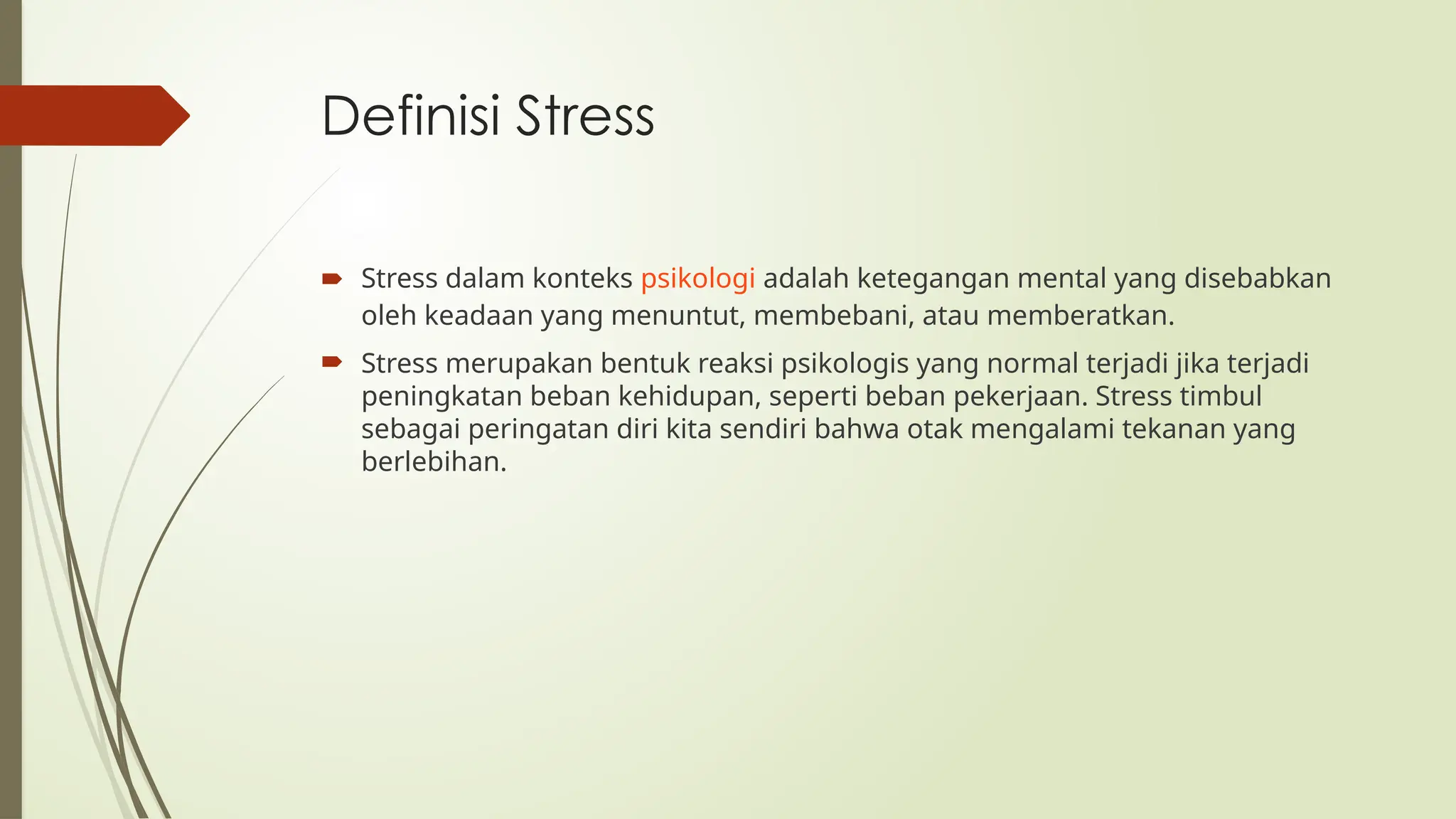 Stress dan Coping Stress kesehatan mental.pptx