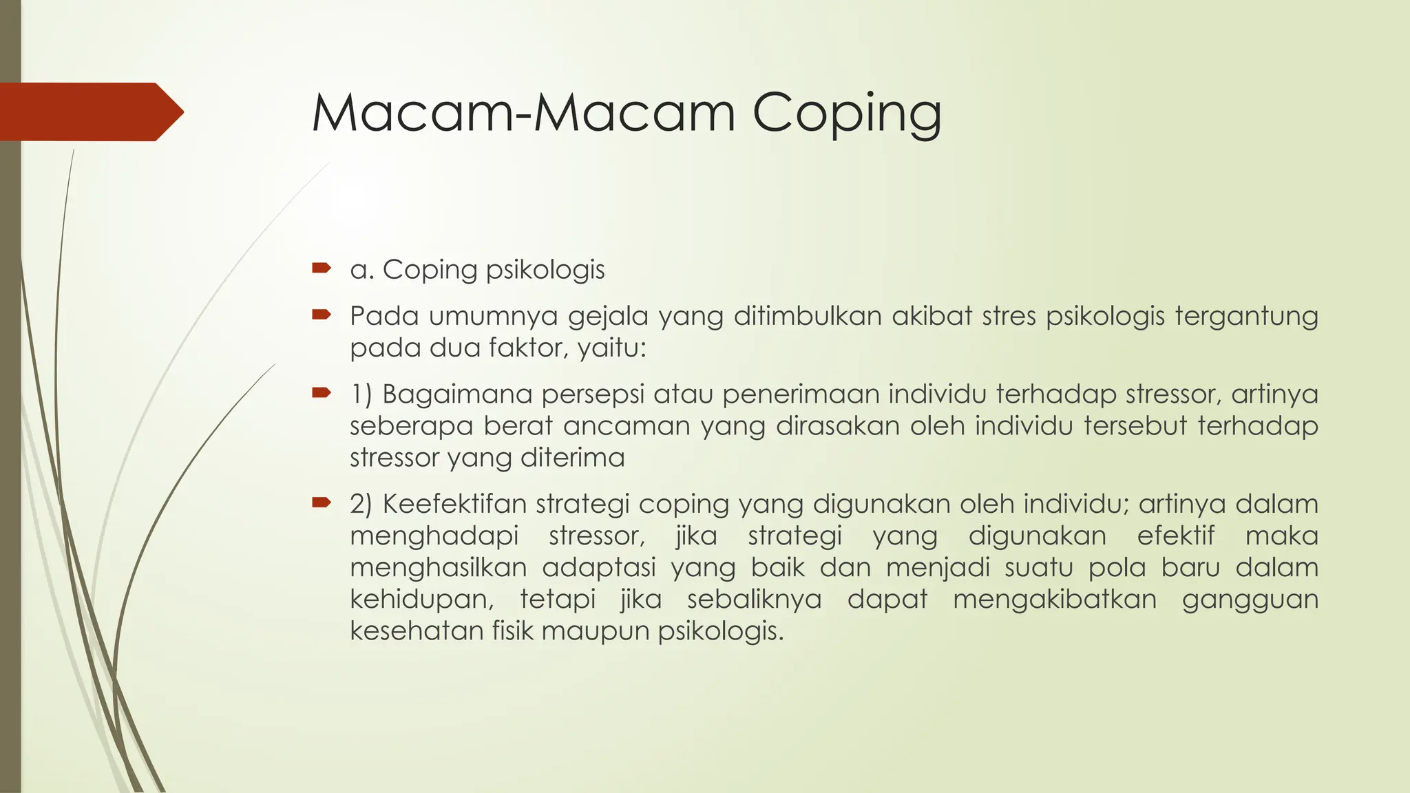 Stress dan Coping Stress kesehatan mental.pptx