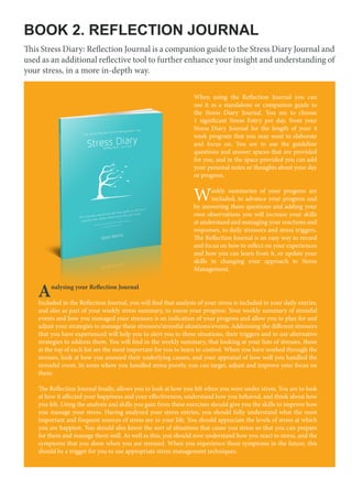 Stress Diaries How to guide | PDF