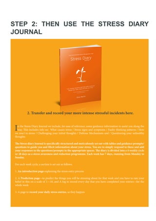Stress Diaries How to guide | PDF | Medical Health