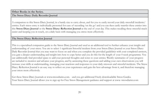 Stress diary sample | PDF