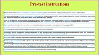 Exercise ECG Testing | PPTX