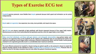 Exercise ECG Testing | PPT