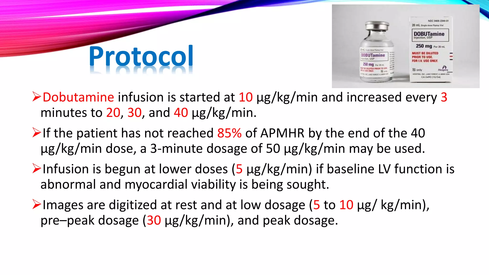 Stress echocardiography/Dobutamine stress echocardiography | PPTX