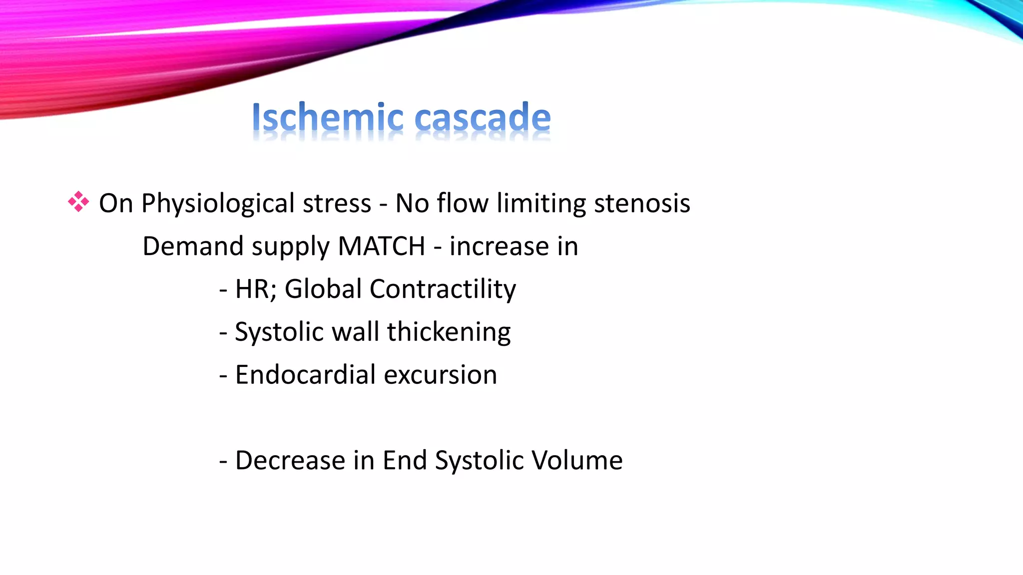 Stress echocardiography/Dobutamine stress echocardiography | PPTX