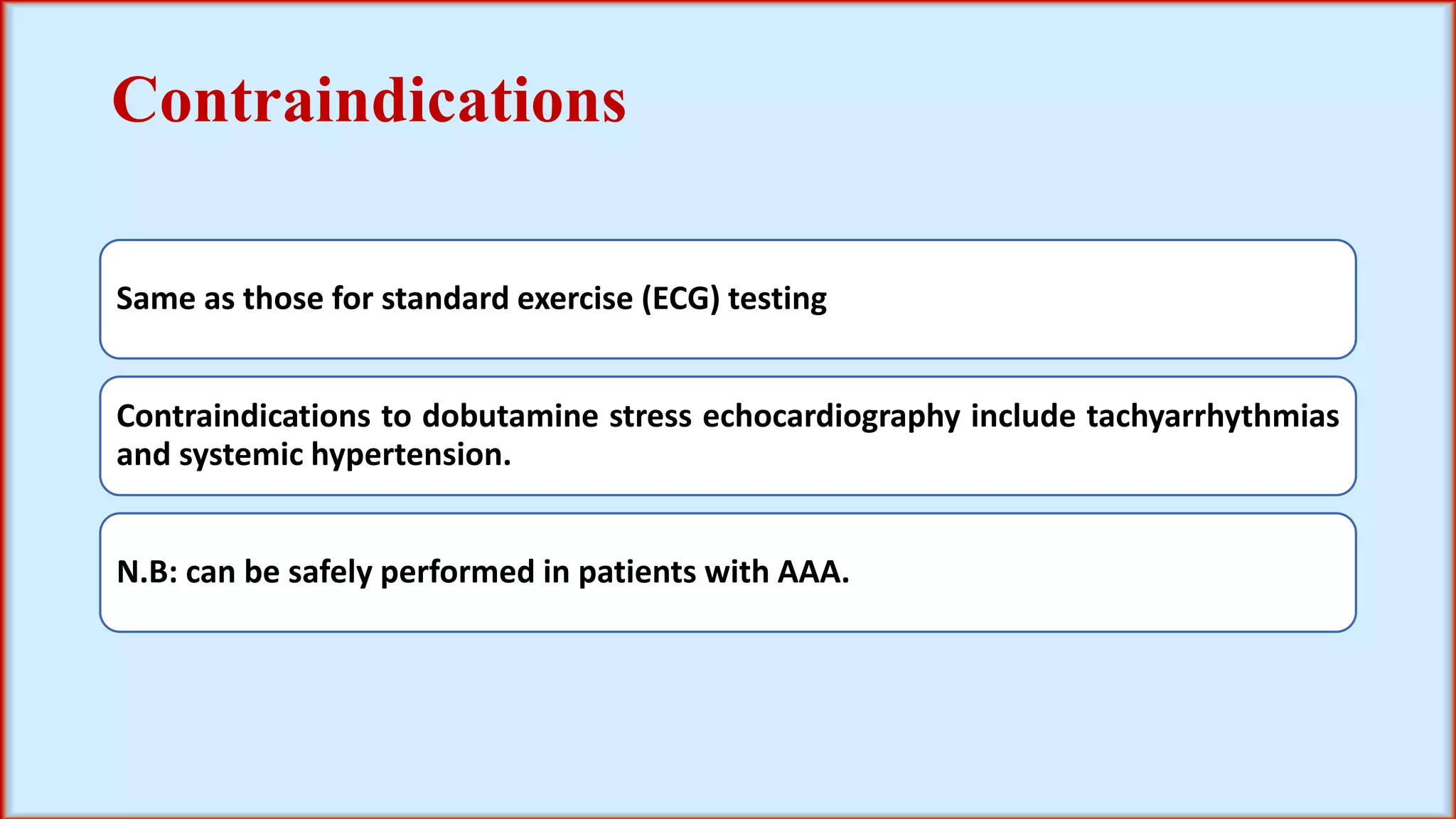 Stress Echocardiography | PDF