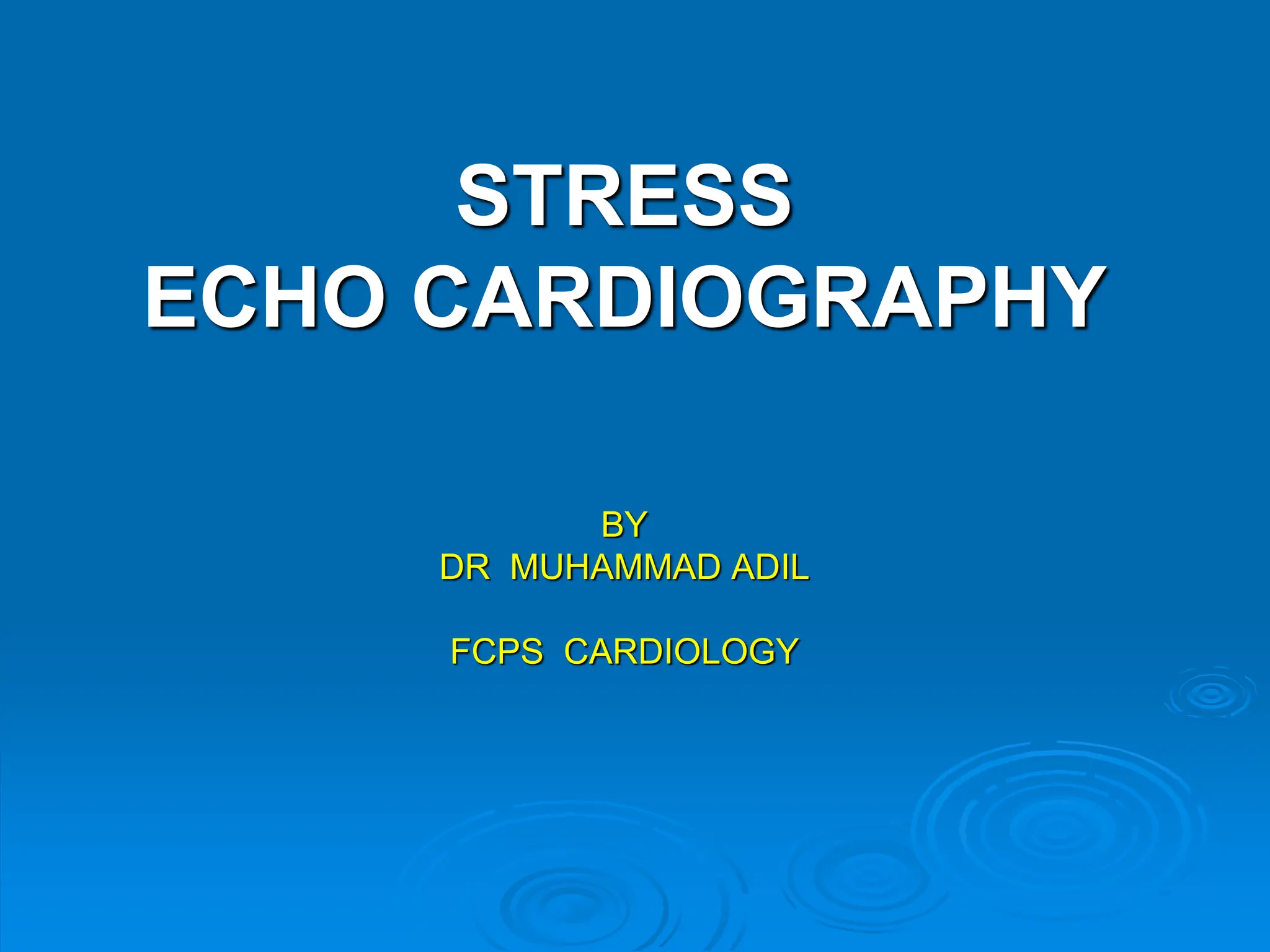 stress echo workshop.ppt