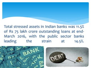 Stressed assets | PPTX