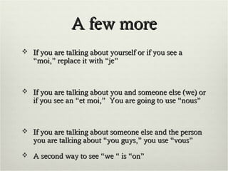 Stressed pronouns | PPT