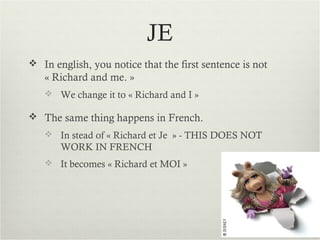 Stressed pronouns | PPT