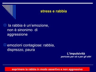 STRESS E RABBIA | PPT