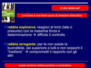 STRESS E RABBIA | PPT