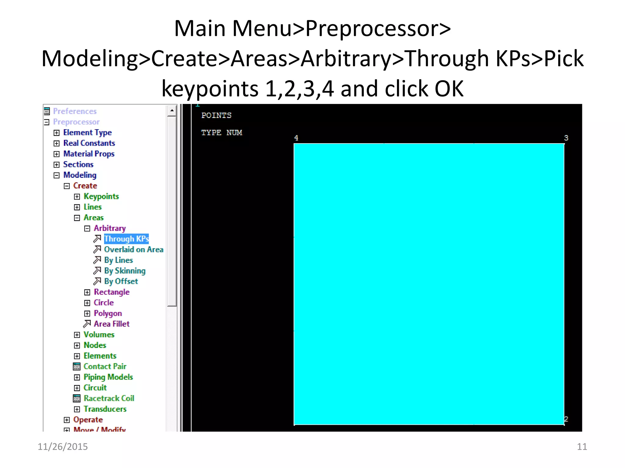 Stresses in a long cylindrical pressure vessel ansys lab v 12 30 2014 | PPTX