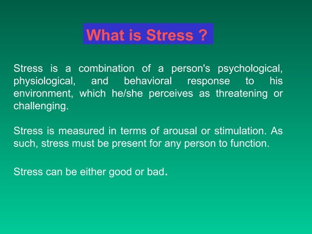 Stress | PPT