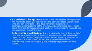 STRESS Origin Definition of stress Types of stress It's effect on body ...