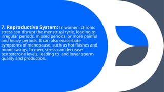 STRESS Origin Definition of stress Types of stress It's effect on body ...