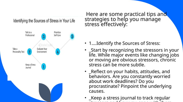 STRESS Origin Definition of stress Types of stress It's effect on body ...