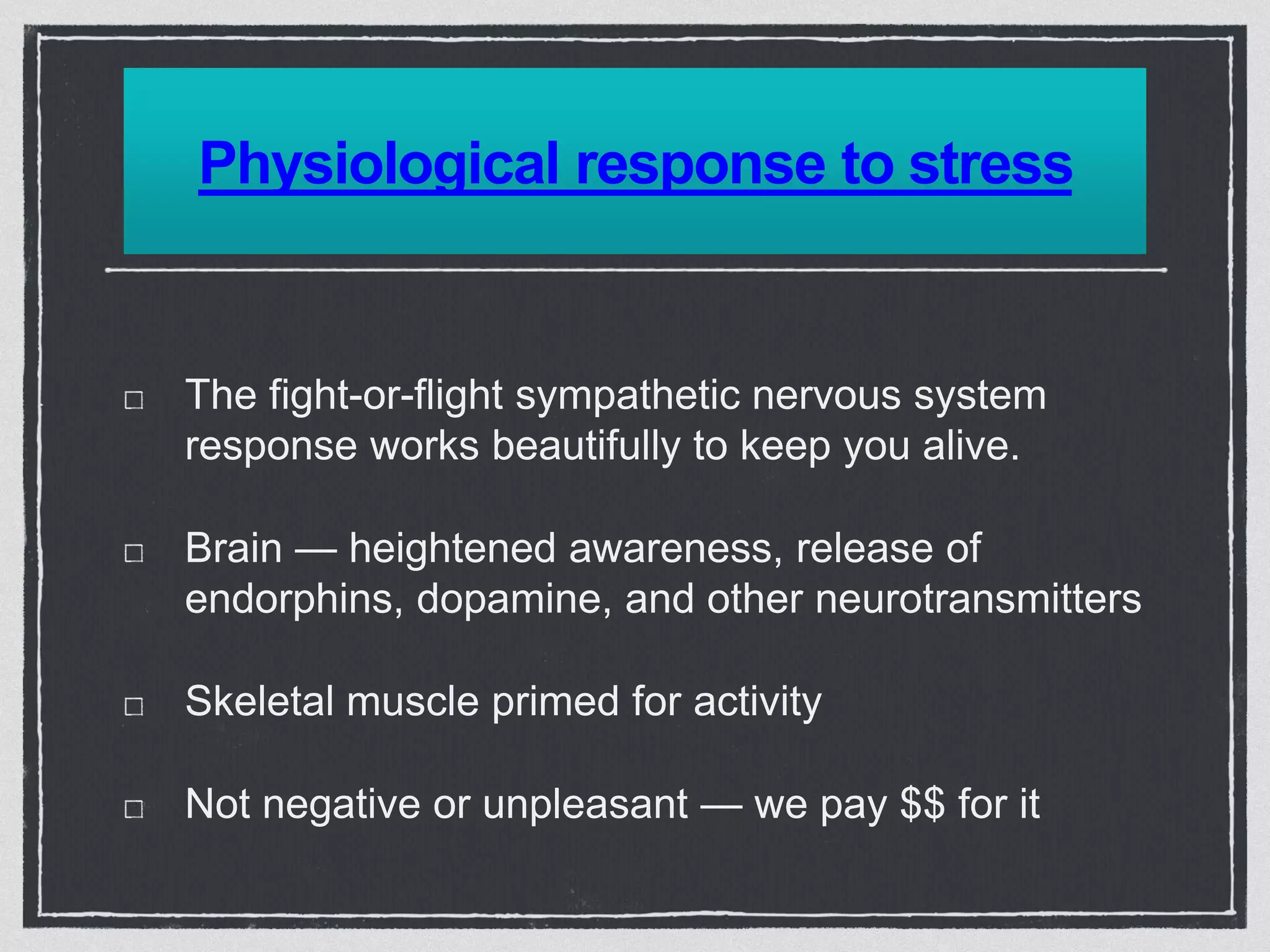 Stress (Physiology) | PPTX