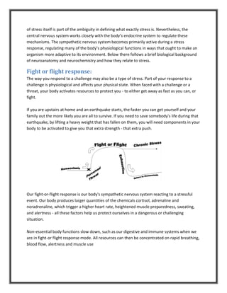 Stress management and stress handling hand out | PDF