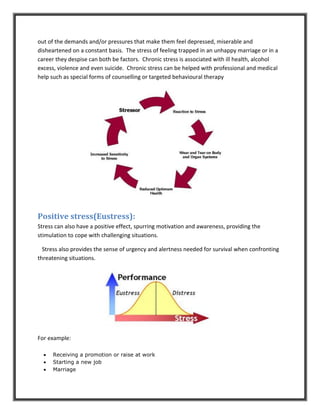 Stress management and stress handling hand out | PDF