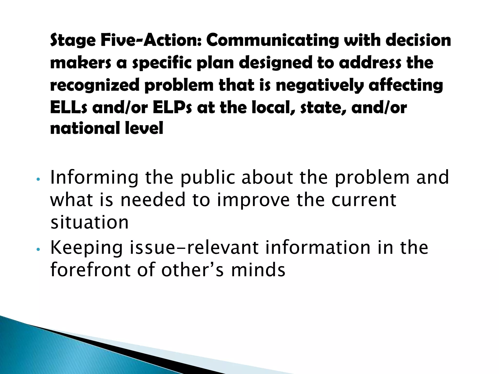 Stressing the importance of the native language | PPTX