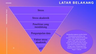 STRESS INOCULATION TRAINING SEBAGAI UPAYA MENGURANGI STRESS AKADEMIK.pptx