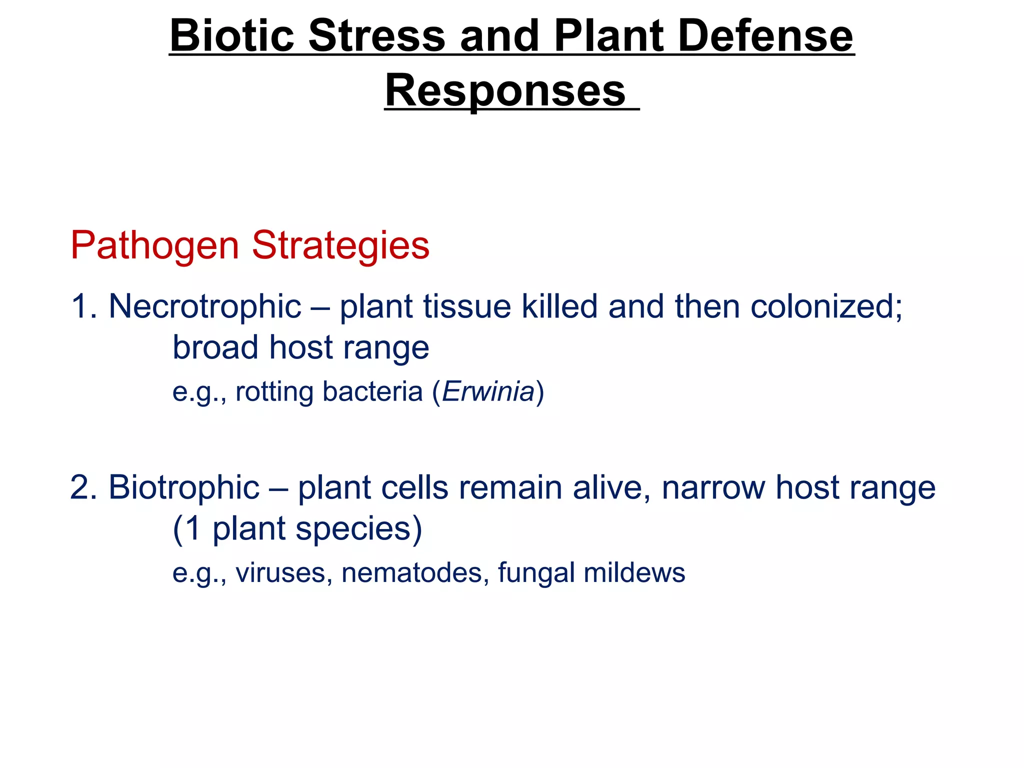 Stress in plants | PPT