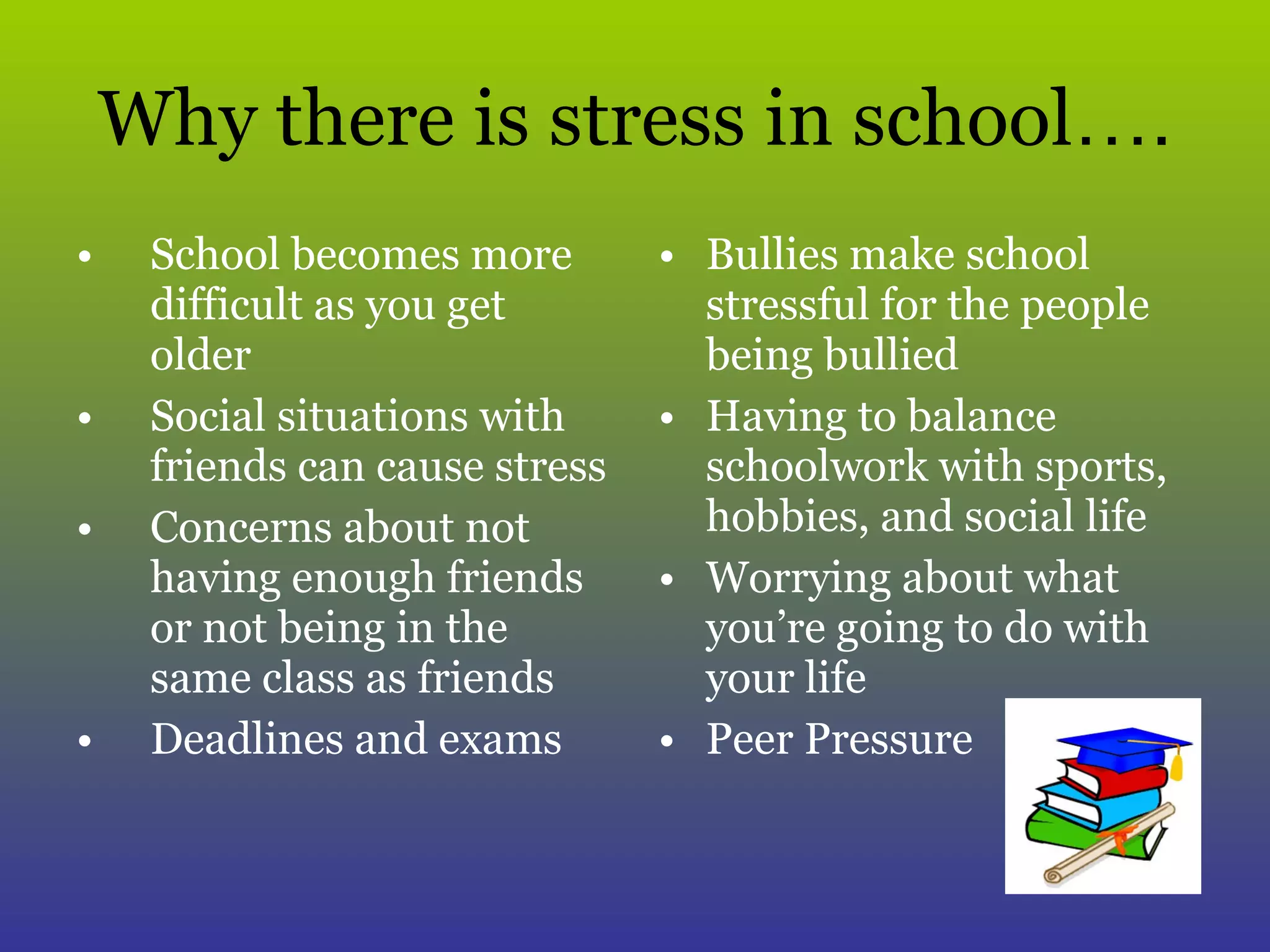 Stress In School | PPT