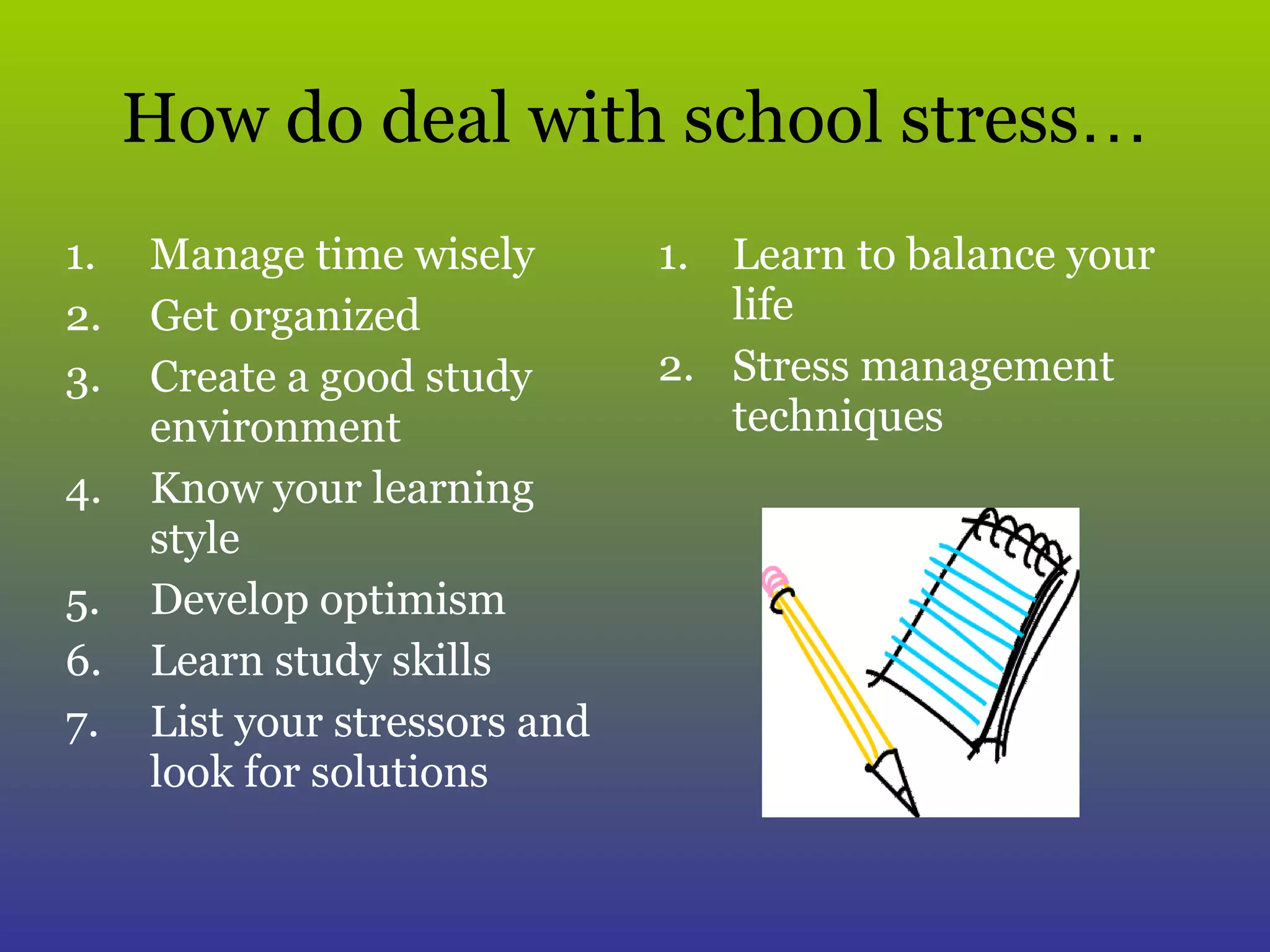 Stress In School | PPT