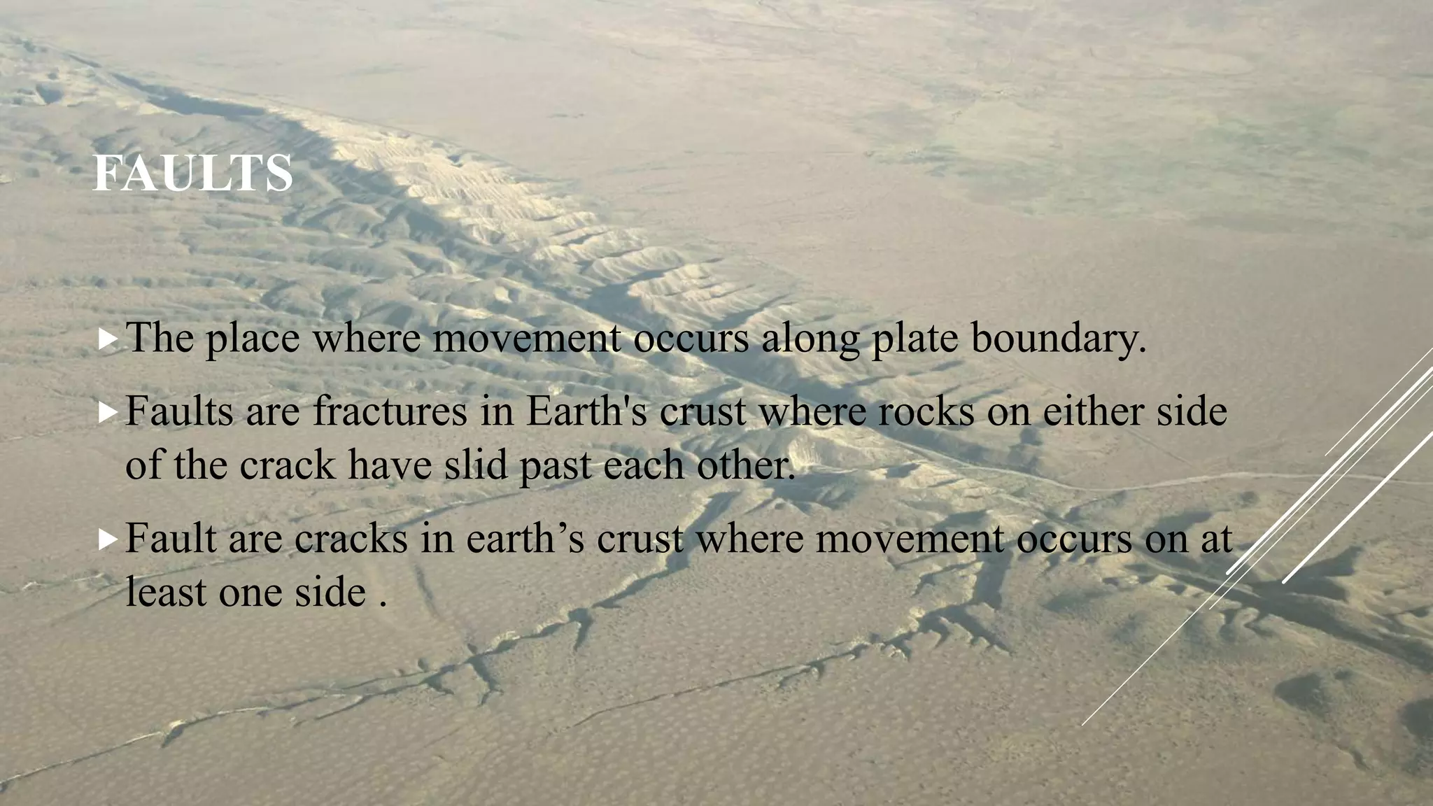Stress in the earth’s crust | PPTX