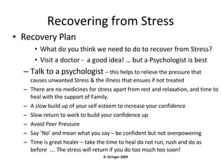 Stress In The Workplace | PPT