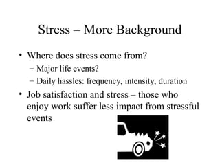 stress in the workplace.ppt on work place | PPT