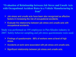 Stress in the Workplace | PPT