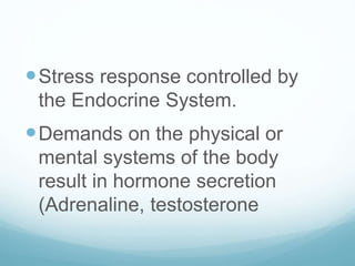 Stress in working women | PPTX