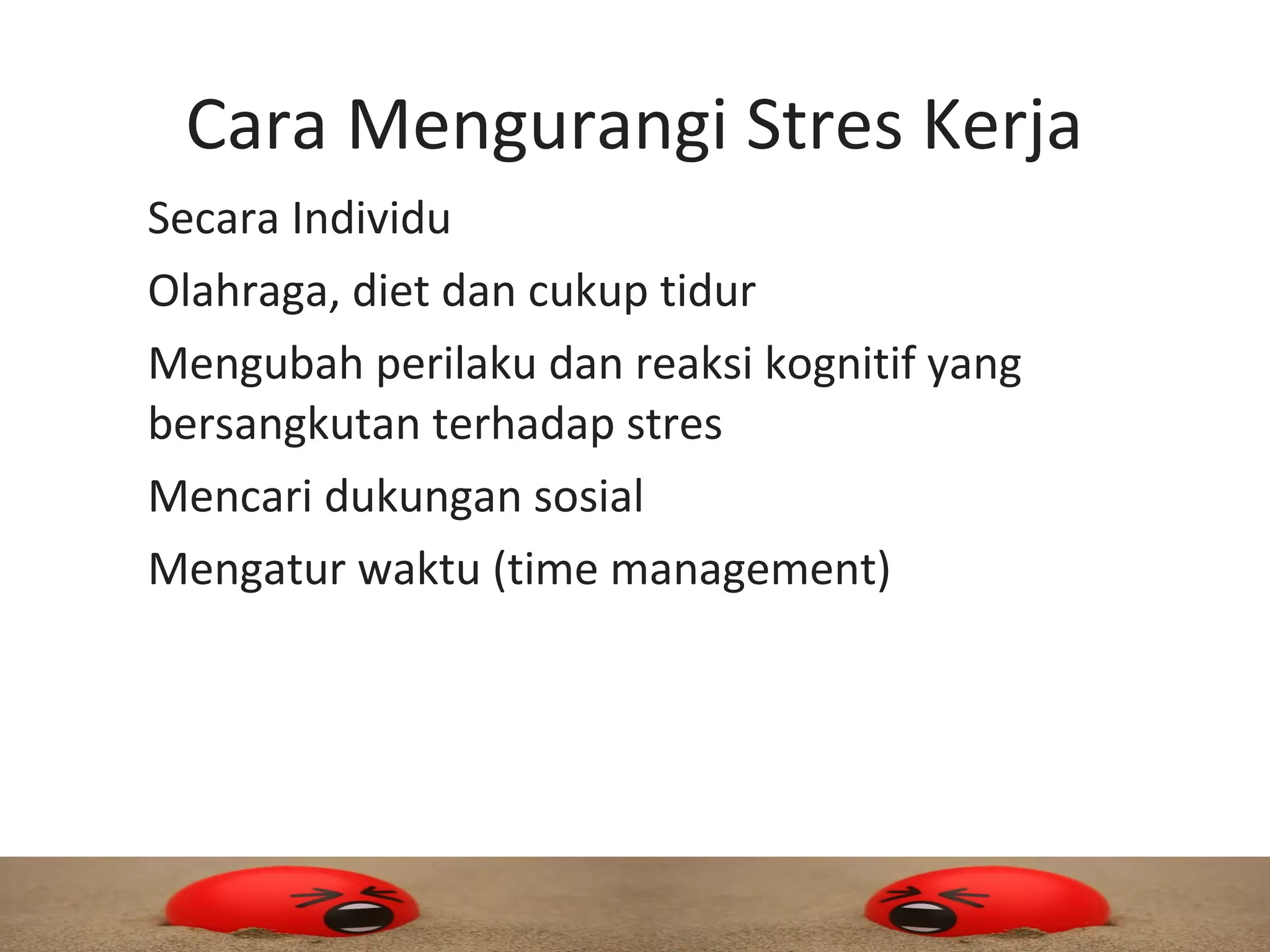 Stress kerja | PPS