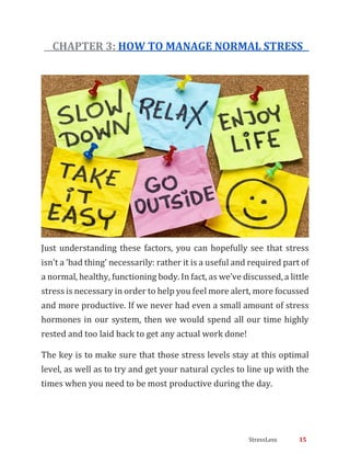 Stress less | Stress Management | Depression Management | PDF
