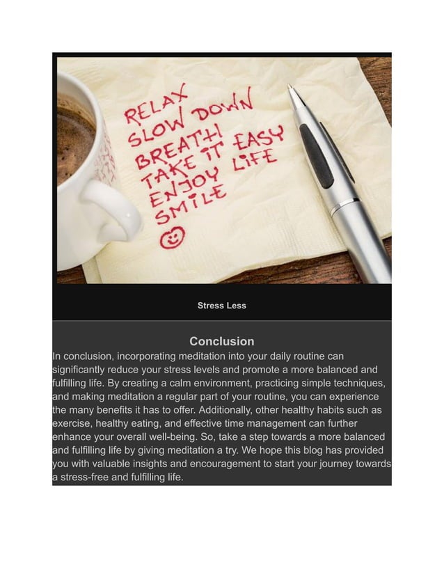 Stress Less, Live More_ Create a Balanced and Fulfilling Life.pdf