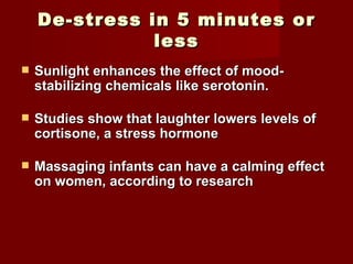 Stress managemant | PPT