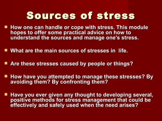 Stress managemant | PPT
