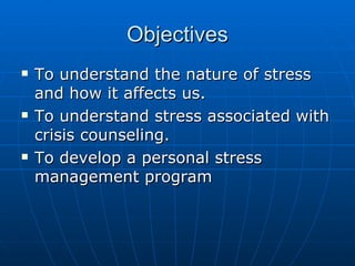 Stress Management | PPT