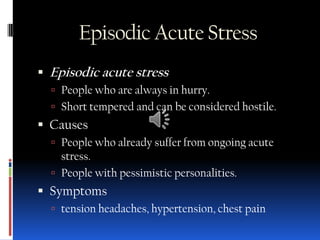Stress management | PPTX