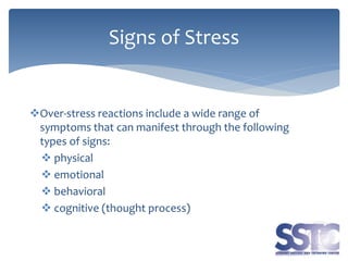 Stress Management Workshop | PPTX