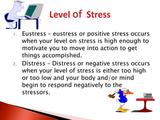 Stress management | PPTX
