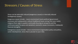 Stress Management | PDF