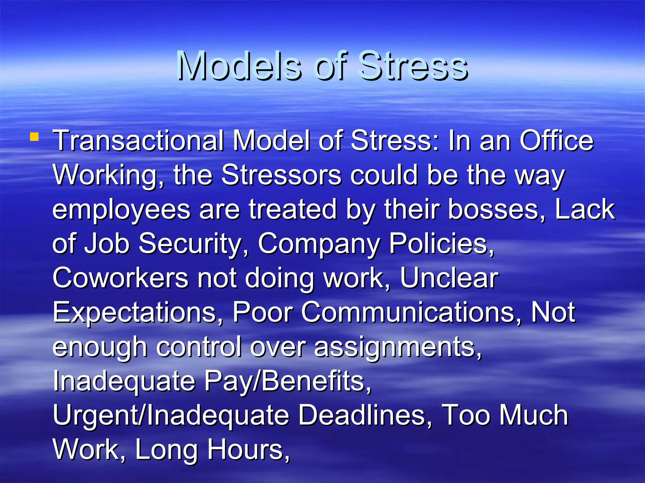 Stress management | PPT
