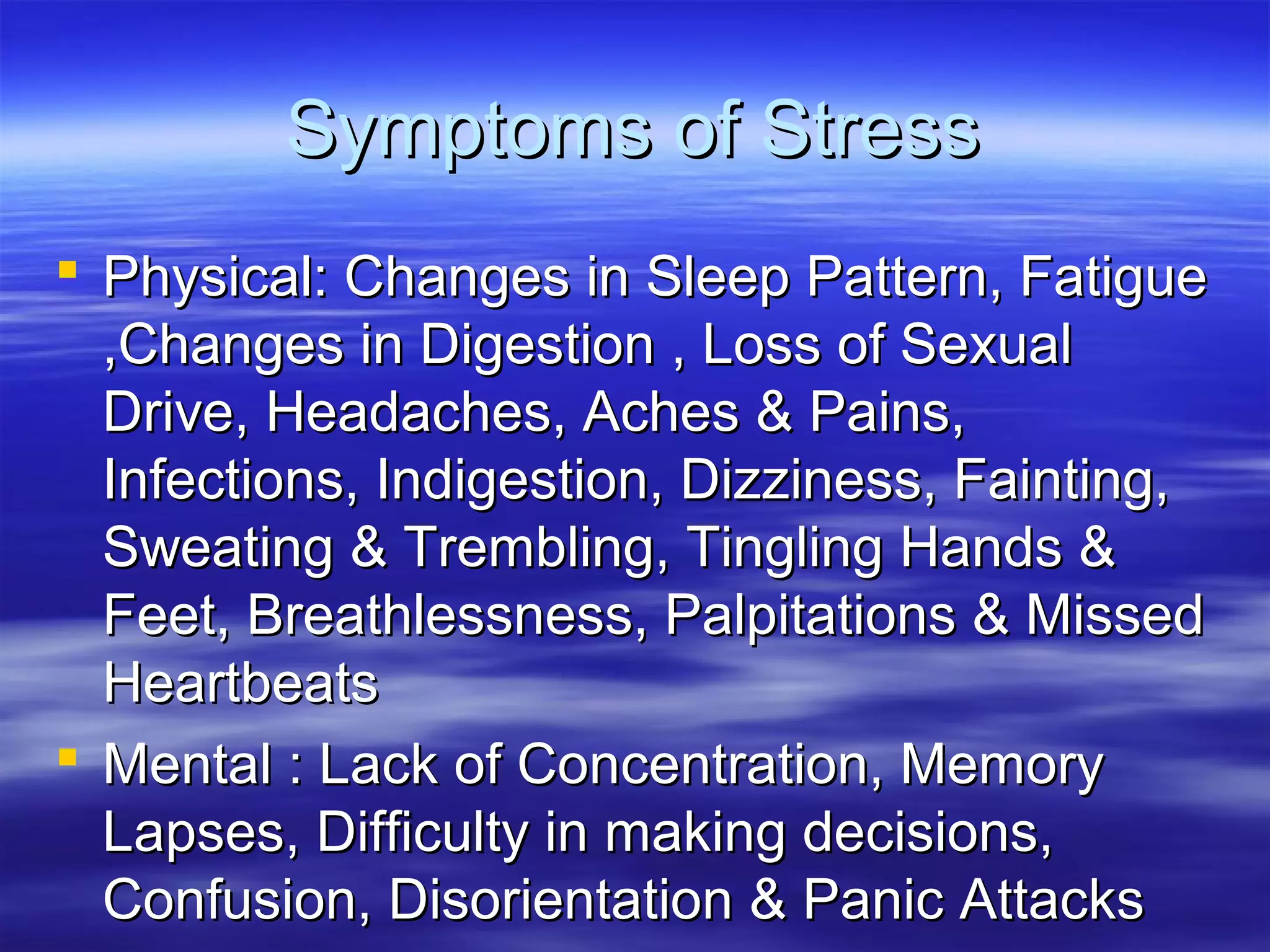 Stress management | PPT